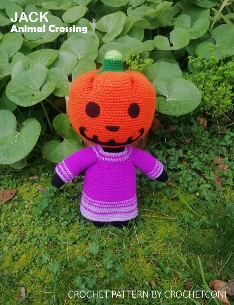 Jack, Animal Crossing, PDF Crochet Pattern. Plushie Amigurumi Pattern ...
