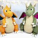 Dragonite Crochet Pattern. PDF Plushie Amigurumi Pattern in English - Etsy