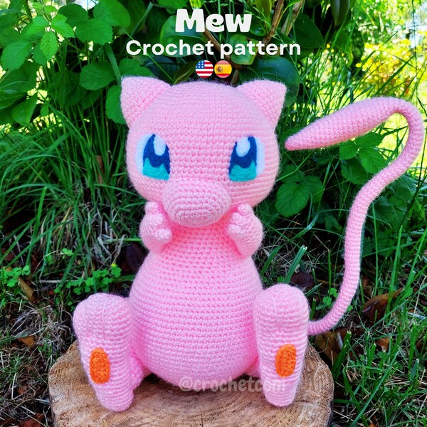 Mewtwo Amigurumi - Etsy