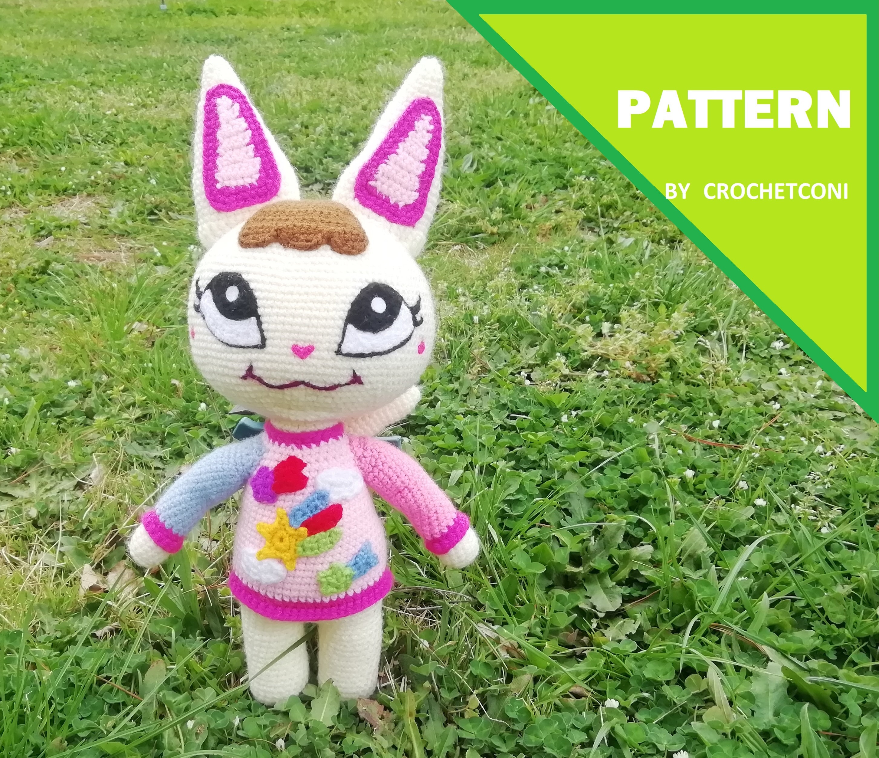 Merry Animal Crossing PDF Crochet Pattern. Plushie Amigurumi - Etsy