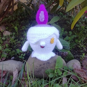 Litwick Pokemon, PDF Crochet Pattern. Plushie Amigurumi Pattern in ...