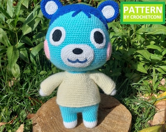 Niko Crochet Pattern. Animal Crossing PDF Plushie Amigurumi - Etsy