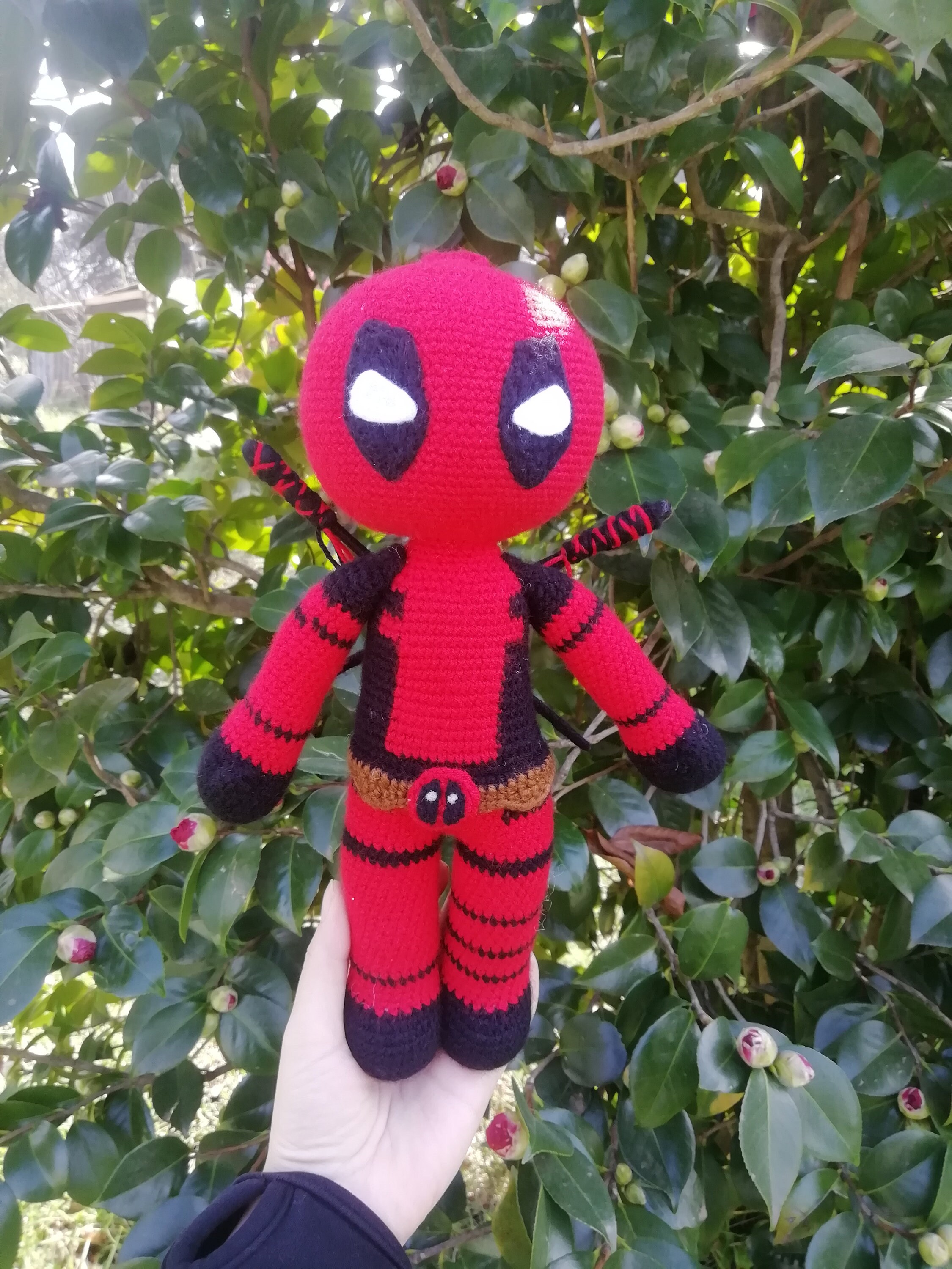 Deadpool PDF Crochet Pattern. Plushie Amigurumi Pattern in - Etsy