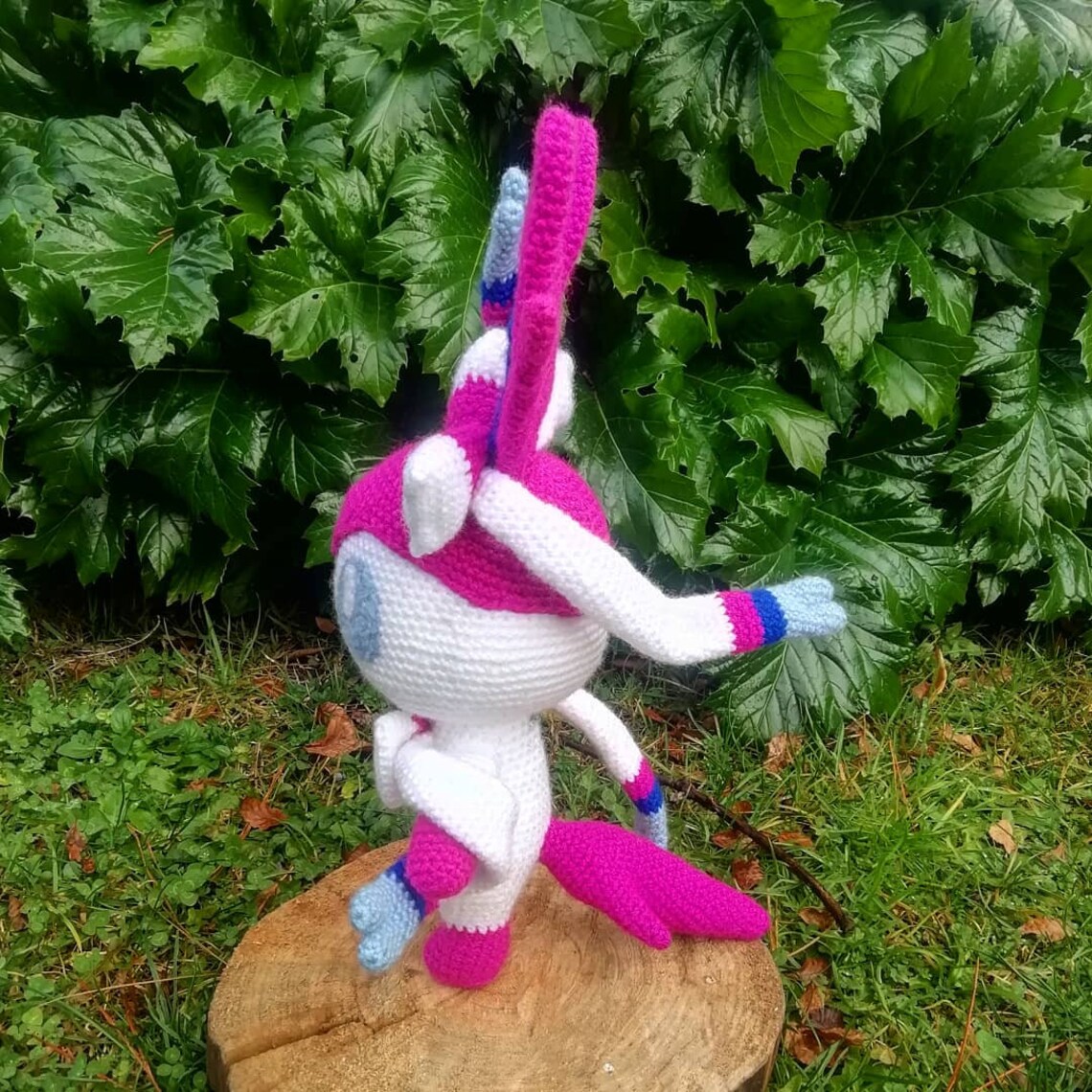 Sylveon crochet pattern. Pokemon Plushie Amigurumi PDF Pattern | Etsy