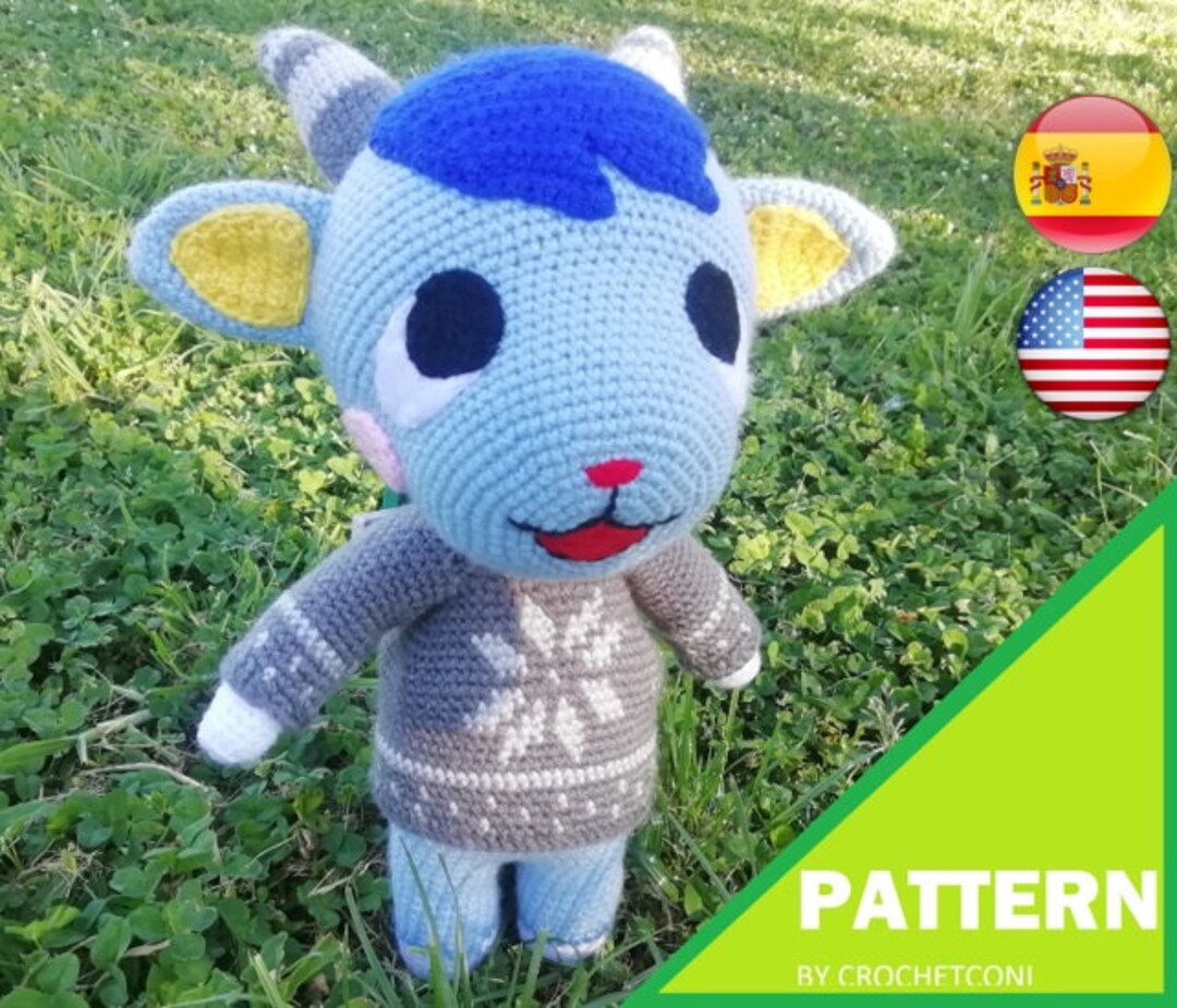 Sherb - Morfeo, Animal Crossing, PDF Crochet Pattern. Amigurumi Pattern ...