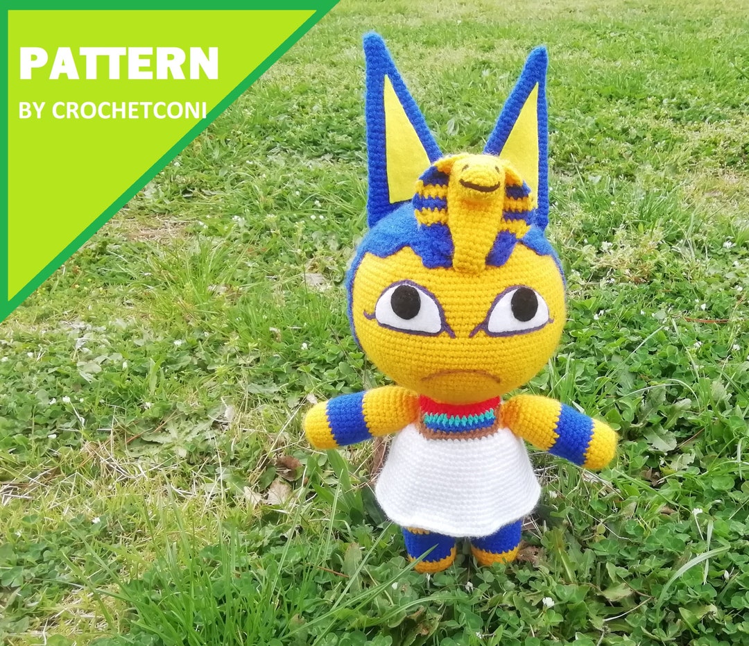 Ankha, Animal Crossing, PDF Crochet Pattern. Amigurumi Pattern in ...