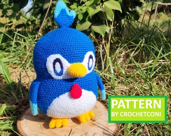 Depresso Crochet Pattern. Palworld PDF Plushie Amigurumi Pattern in ...