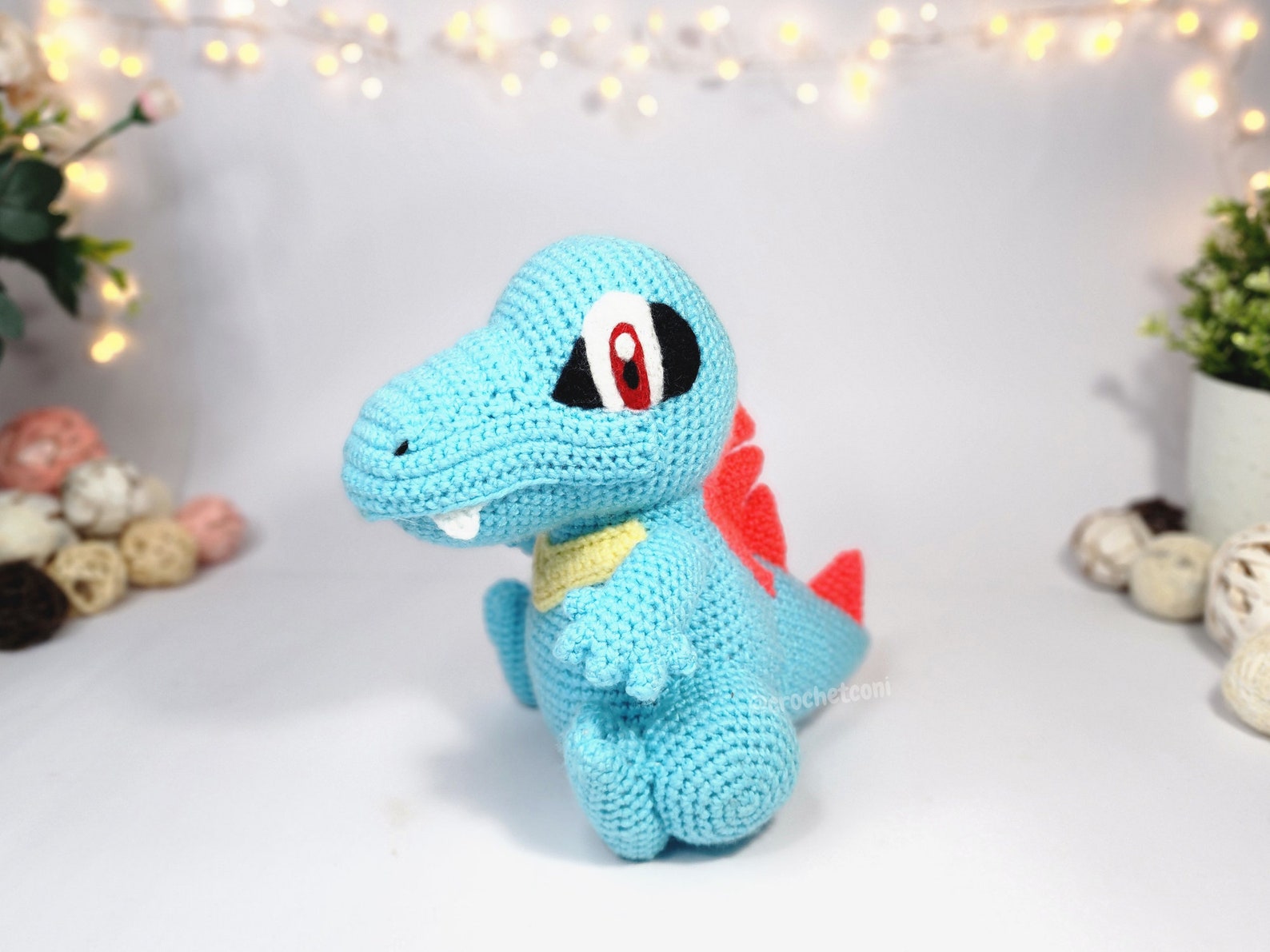 Totodile Crochet Pattern. PDF Plushie Amigurumi Pattern in English - Etsy