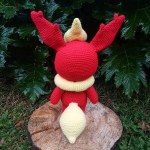 Flareon Crochet Pattern. Pokemon Plushie Amigurumi PDF Pattern in ...