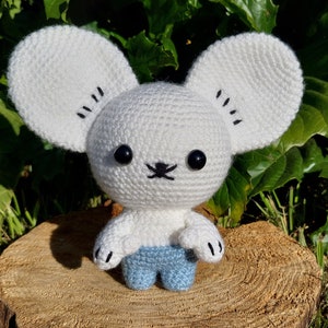 Maushold Tandemaus Crochet Pattern. PDF Plushie Amigurumi Pattern in ...