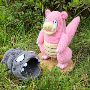 Slowbro Crochet Pattern. PDF Plushie Amigurumi Pattern in English - Etsy