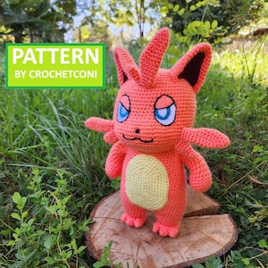 Cattiva Crochet Pattern. Palworld PDF Plushie Amigurumi Pattern in ...
