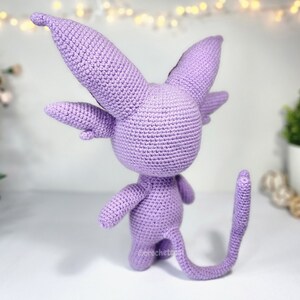 Espeon Crochet Pattern. Pokemon Plushie Amigurumi PDF Pattern in ...