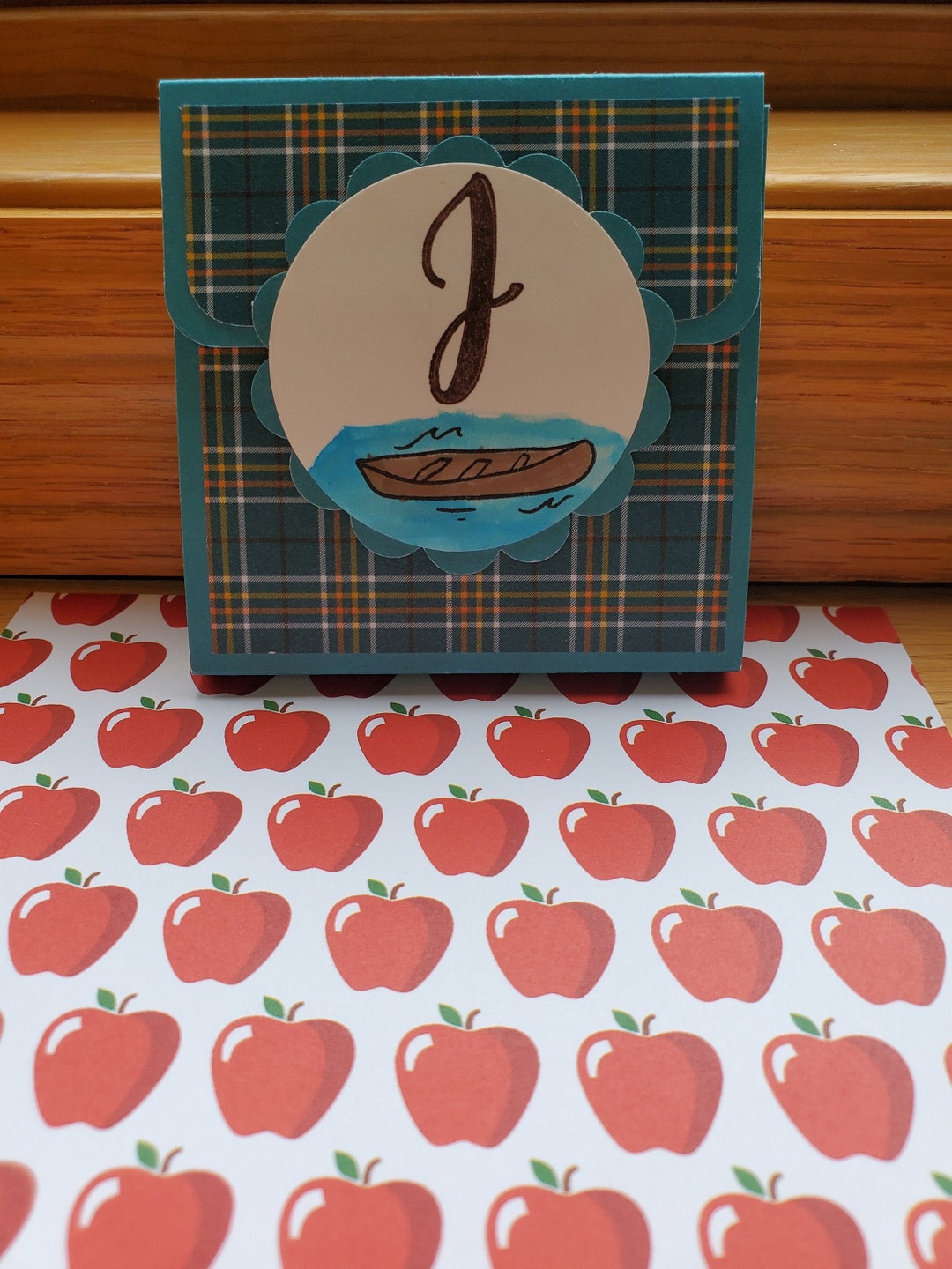 Monogrammed Sticky Note Pad - Etsy