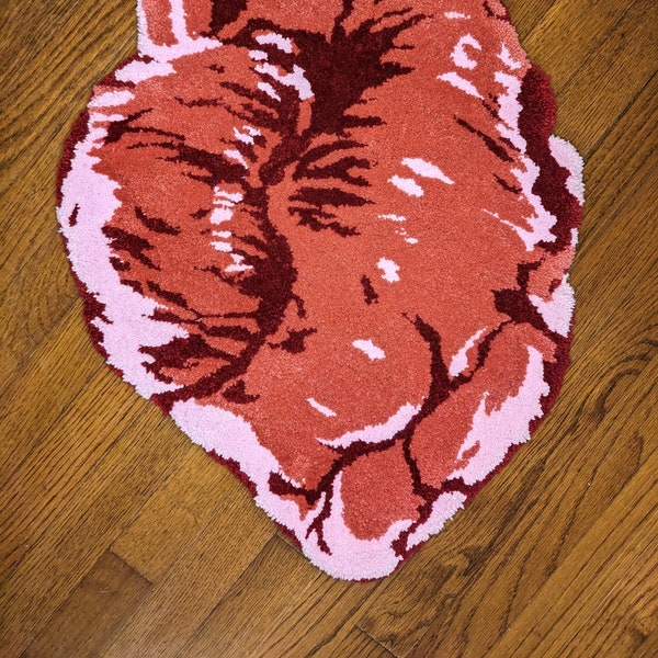Heart Rug - Etsy