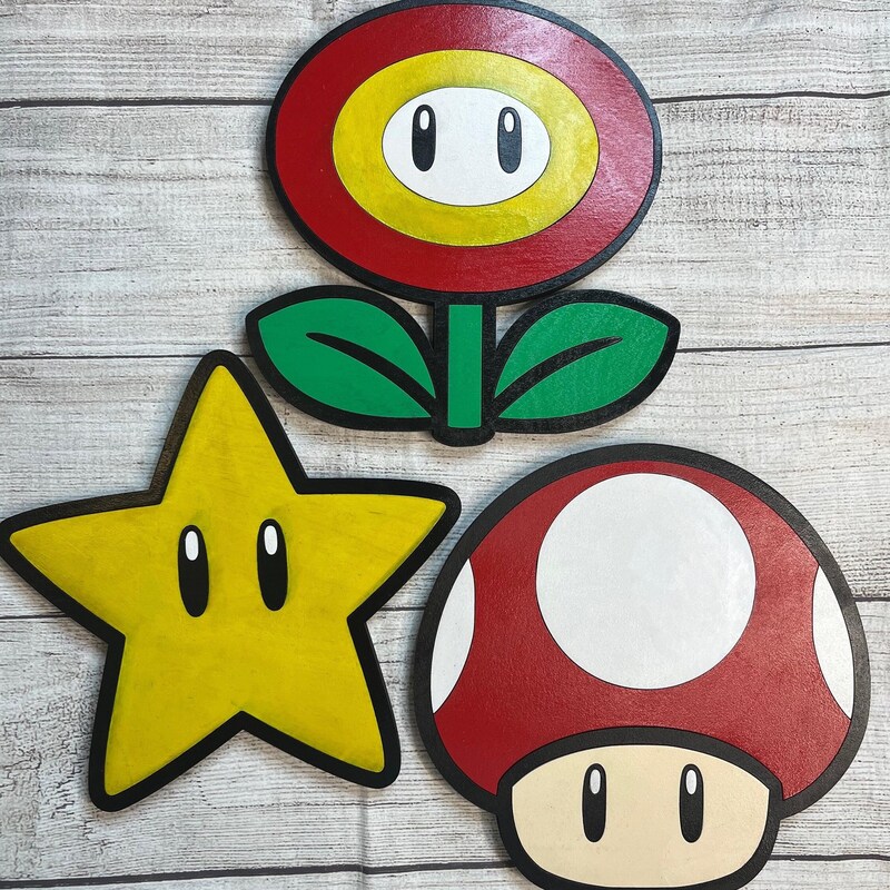 Mario Brothers Decor - Etsy