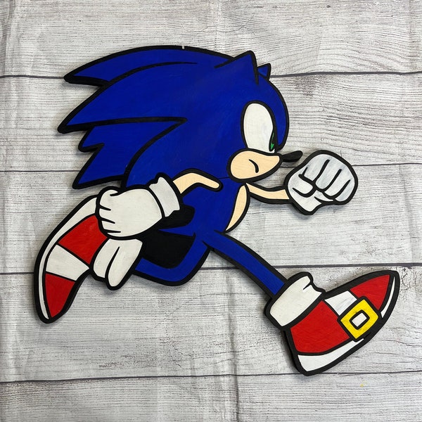 Sonic Wood Decor - Etsy
