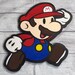 Mario Solid Wood Sign for Wall Art, Gaming Decor, Game Room, Kids Room ...