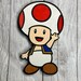 Mario Solid Wood Sign for Wall Art, Gaming Decor, Game Room, Kids Room ...