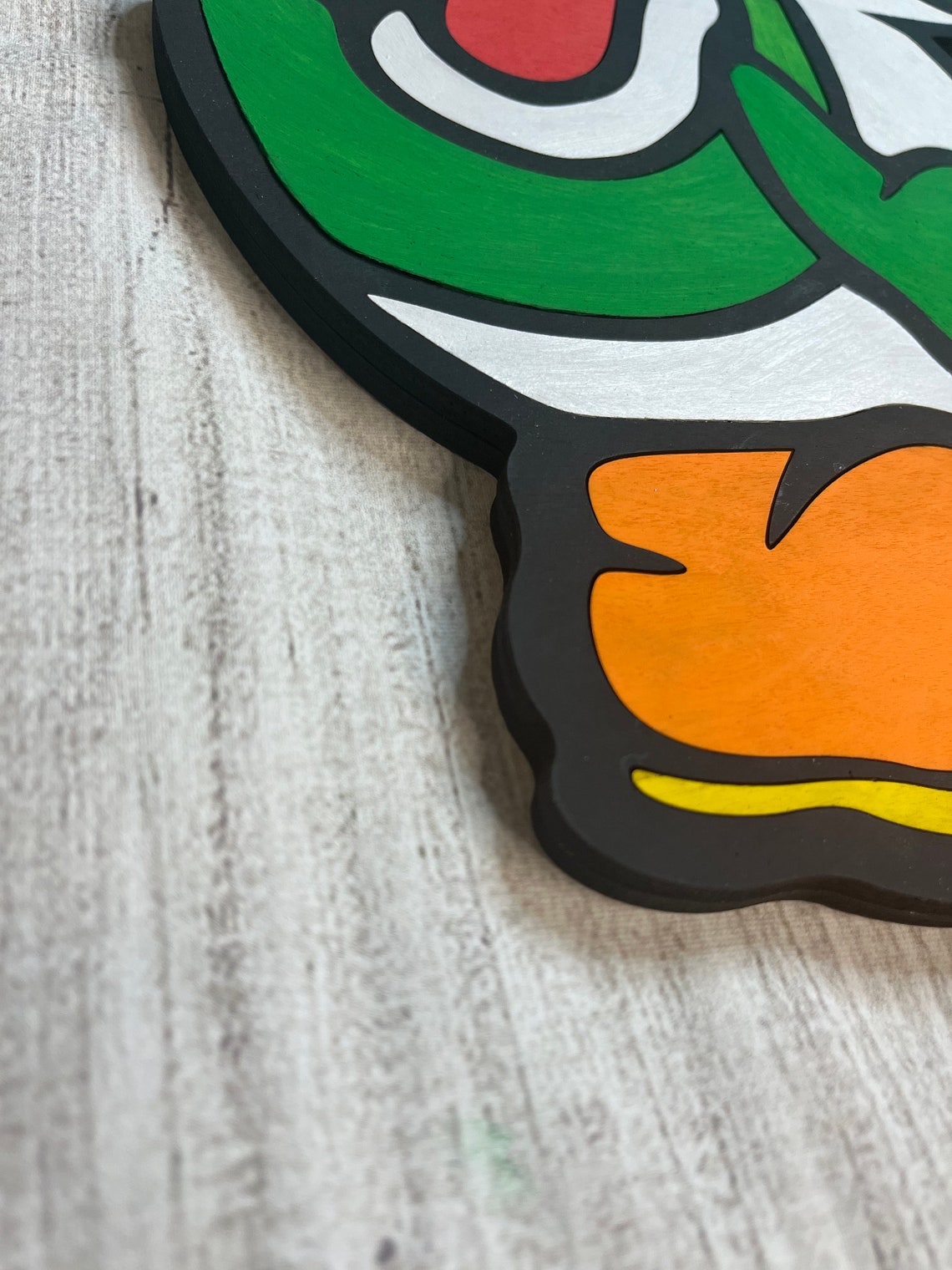 Yoshi Solid Wood Sign for Gaming Decor Mancave Decor and - Etsy