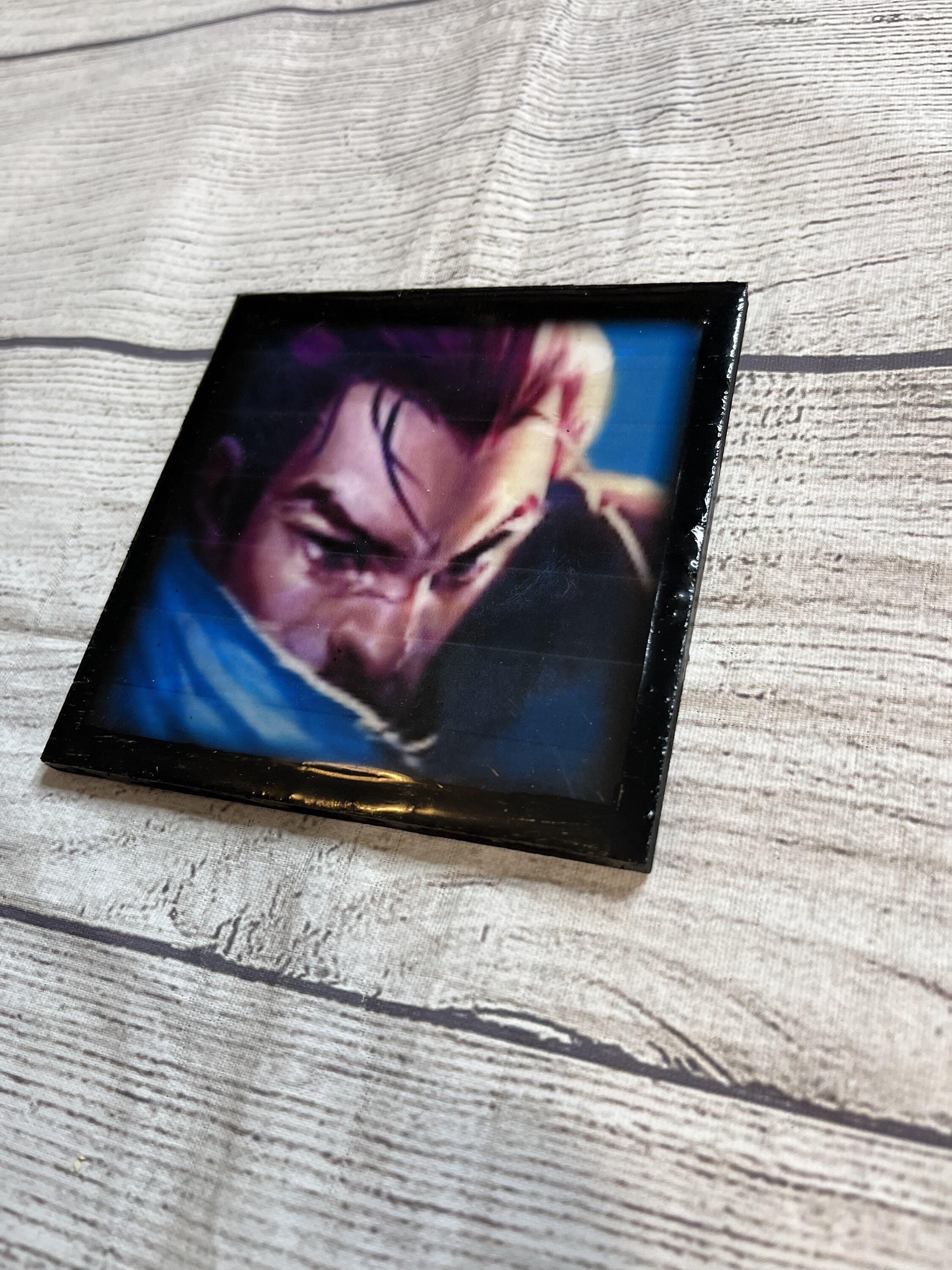 League of Legends Epoxy Resin Wood Coasters for Game Room, Mancave, and ...
