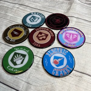 COD Zombies Perks Epoxy Resin Wood Coasters for Game Room, Mancave, and ...