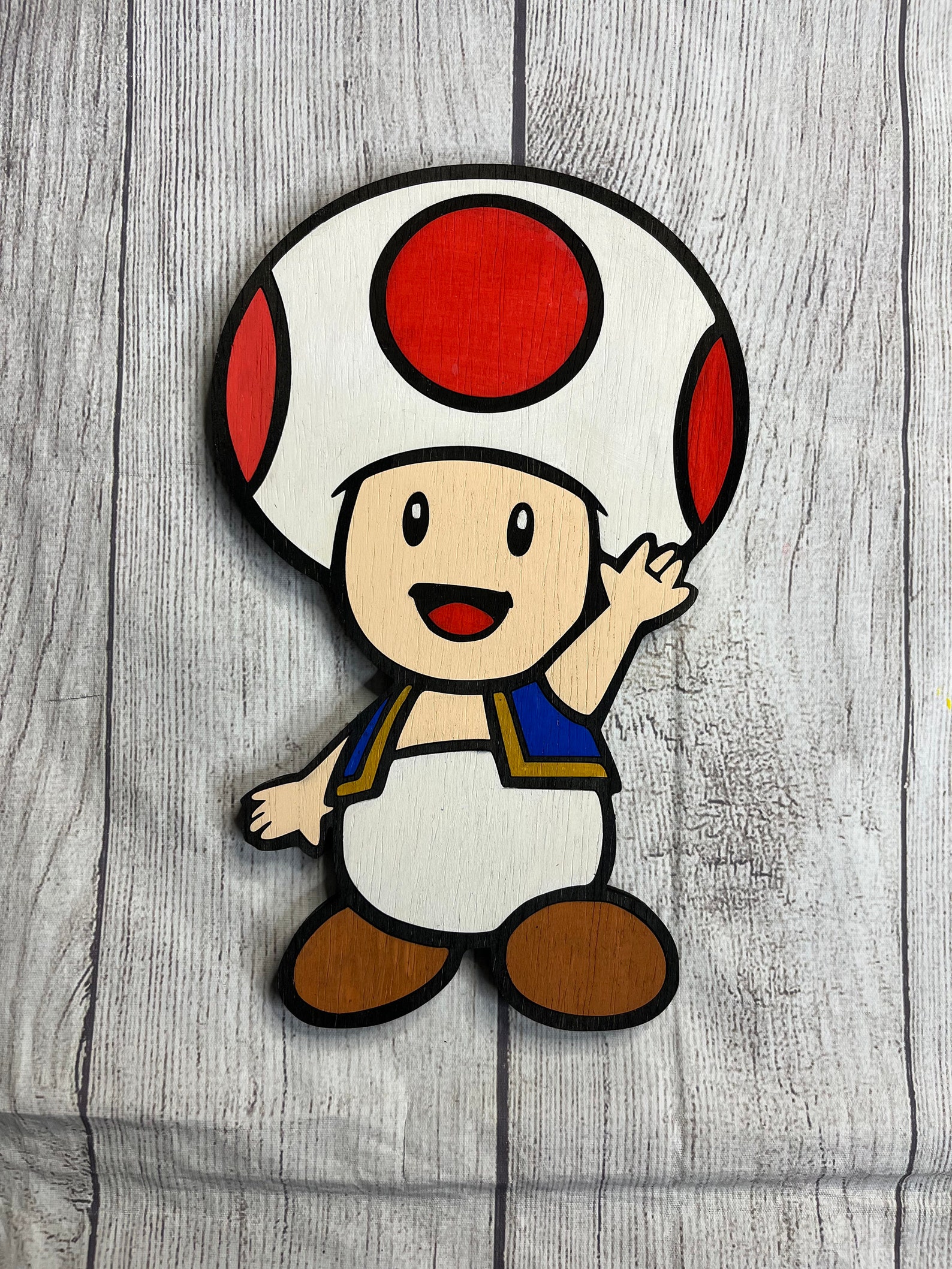 Custom Videogame Characters Solid Wood Sign for Wall Art - Etsy