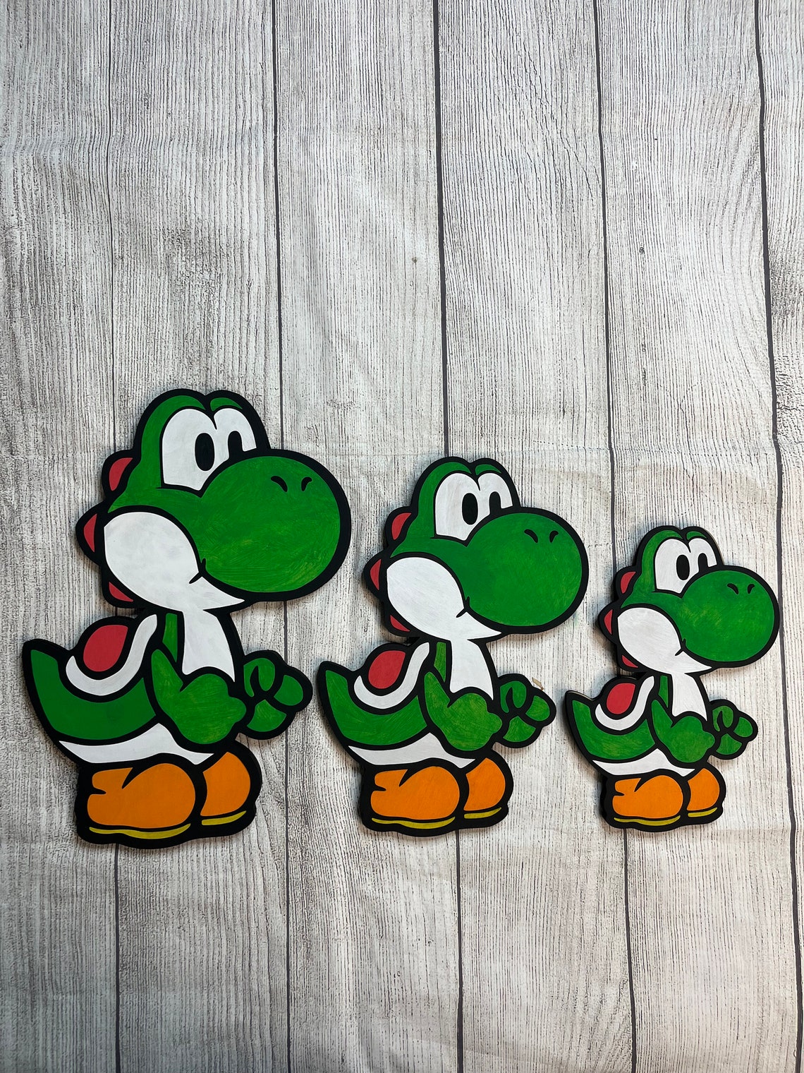 Yoshi Solid Wood Sign for Gaming Decor Mancave Decor and - Etsy