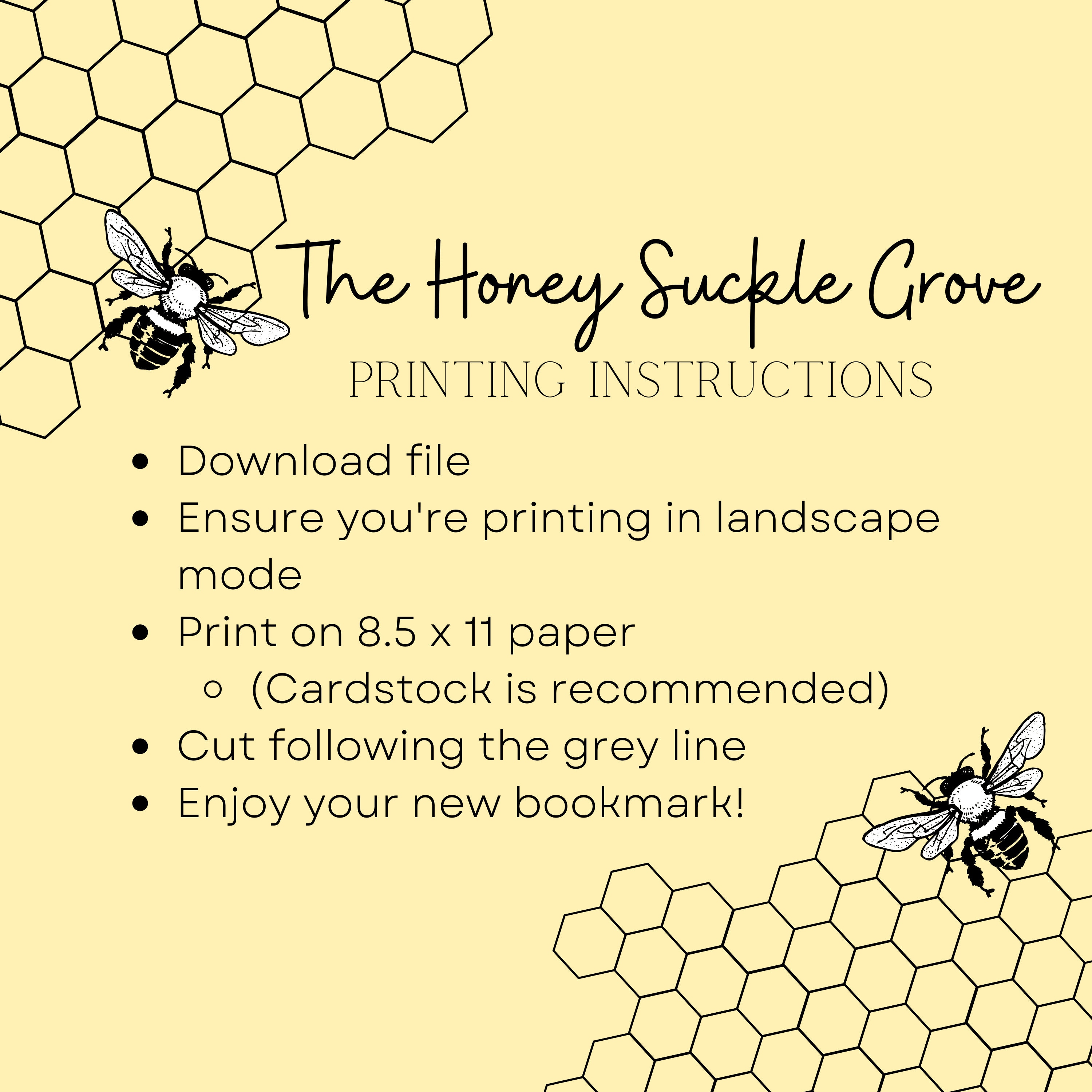 Plant Printable Digital Bookmark Set of 3 Printable Bookmark Light ...