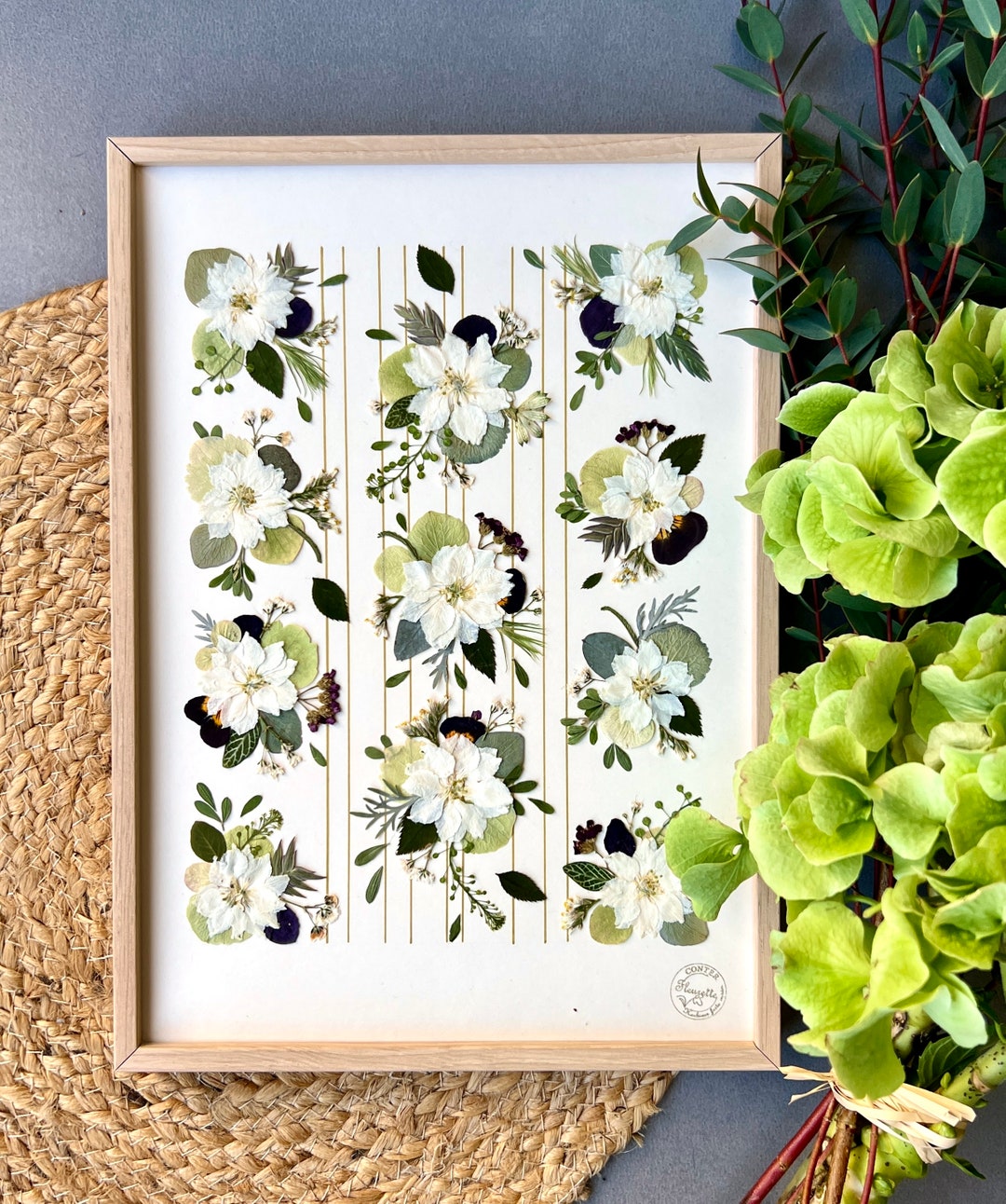 Framed Herbarium Dried Flower Herbarium Herbarium Herbarium - Etsy