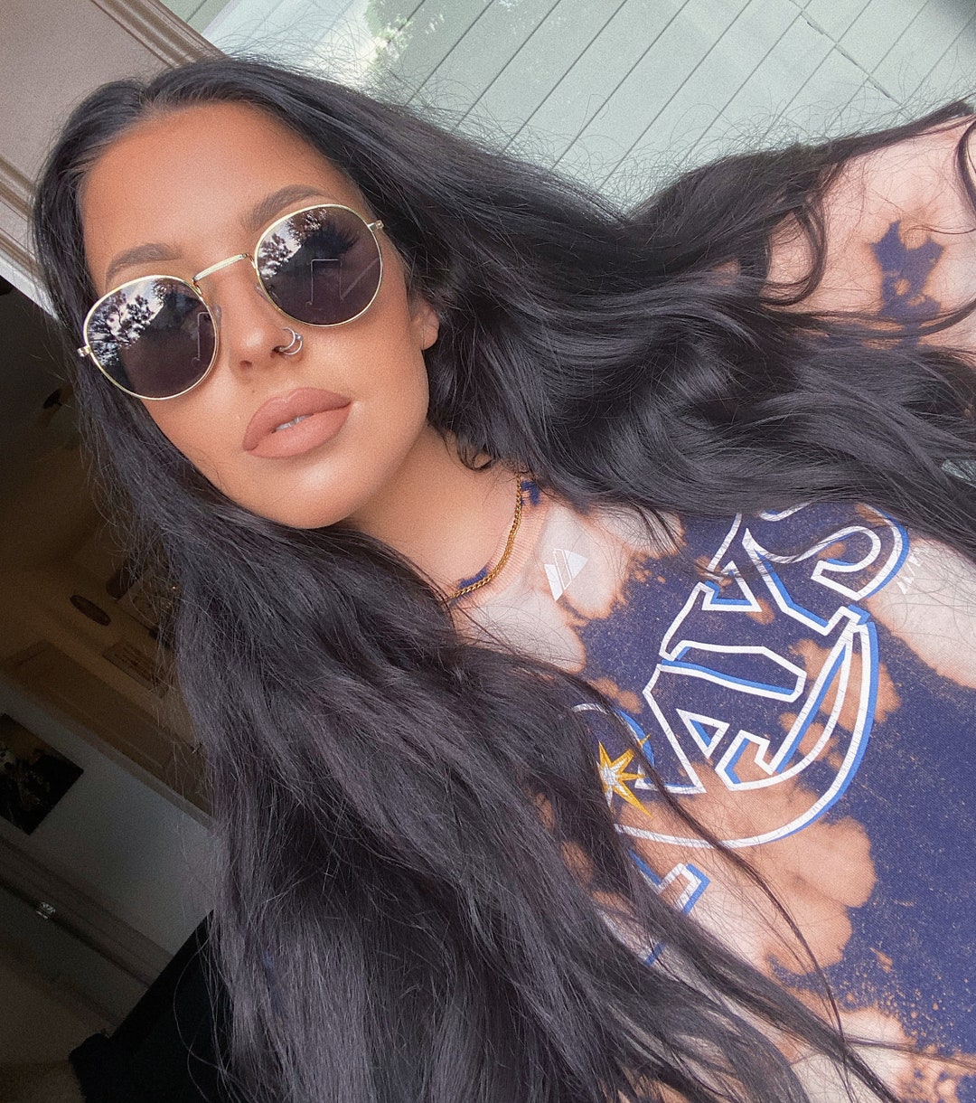 Ombra Black + Gold Sunnies | Classic Small Rounded Frames| Unisex - Etsy