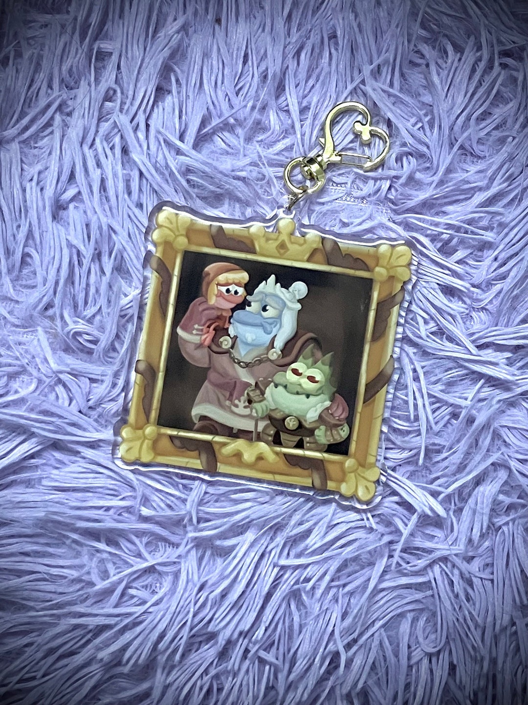 Amphibia Andrias, Leif, and Barrel Painting Acrylic Charm - Etsy