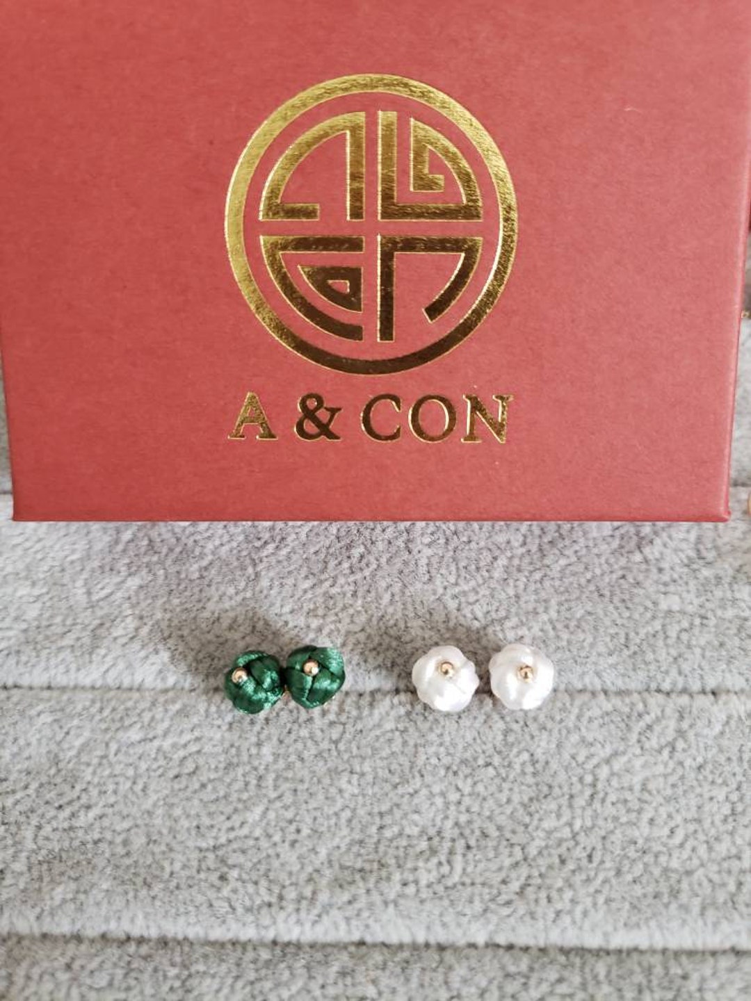 Solid 14k Gold Garakji Flower Bud Stud Earrings - Etsy