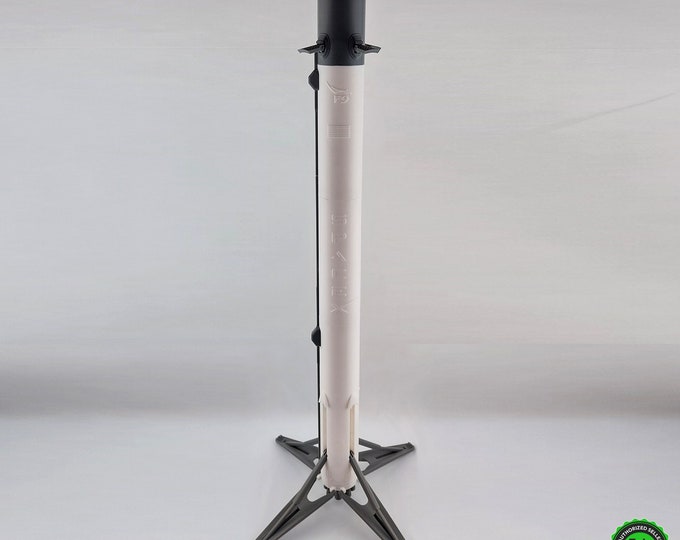 2023 Spacex Falcon 9 With Starlink Satellite Payload Display Model 1:76 ...