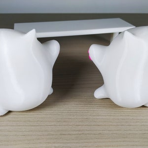 Bongo Cats With Table Kit Cats 3D Printed Bongo Cats Kit Dolls House ...