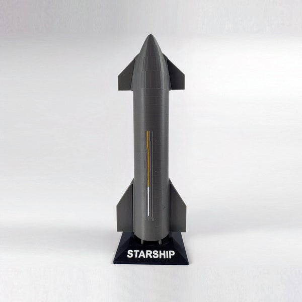 Spacex Starship Model - Etsy