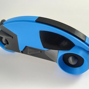 Tron Lightcycle Original 1982 Model Fully Assembled 23 Pieces - Etsy