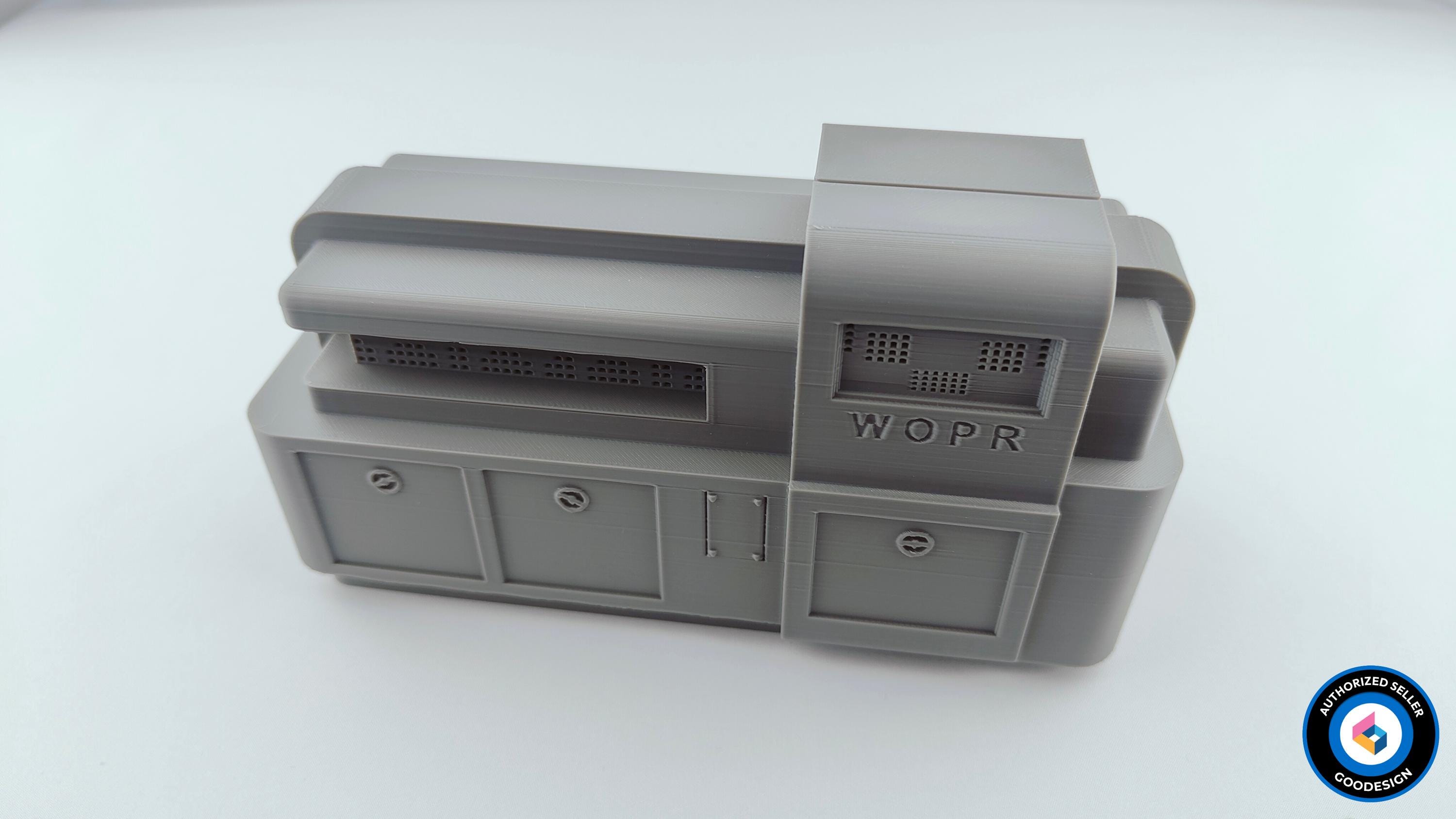 WOPR Computer Model – War Games NORAD Supercomputer Prop Replica Desk ...