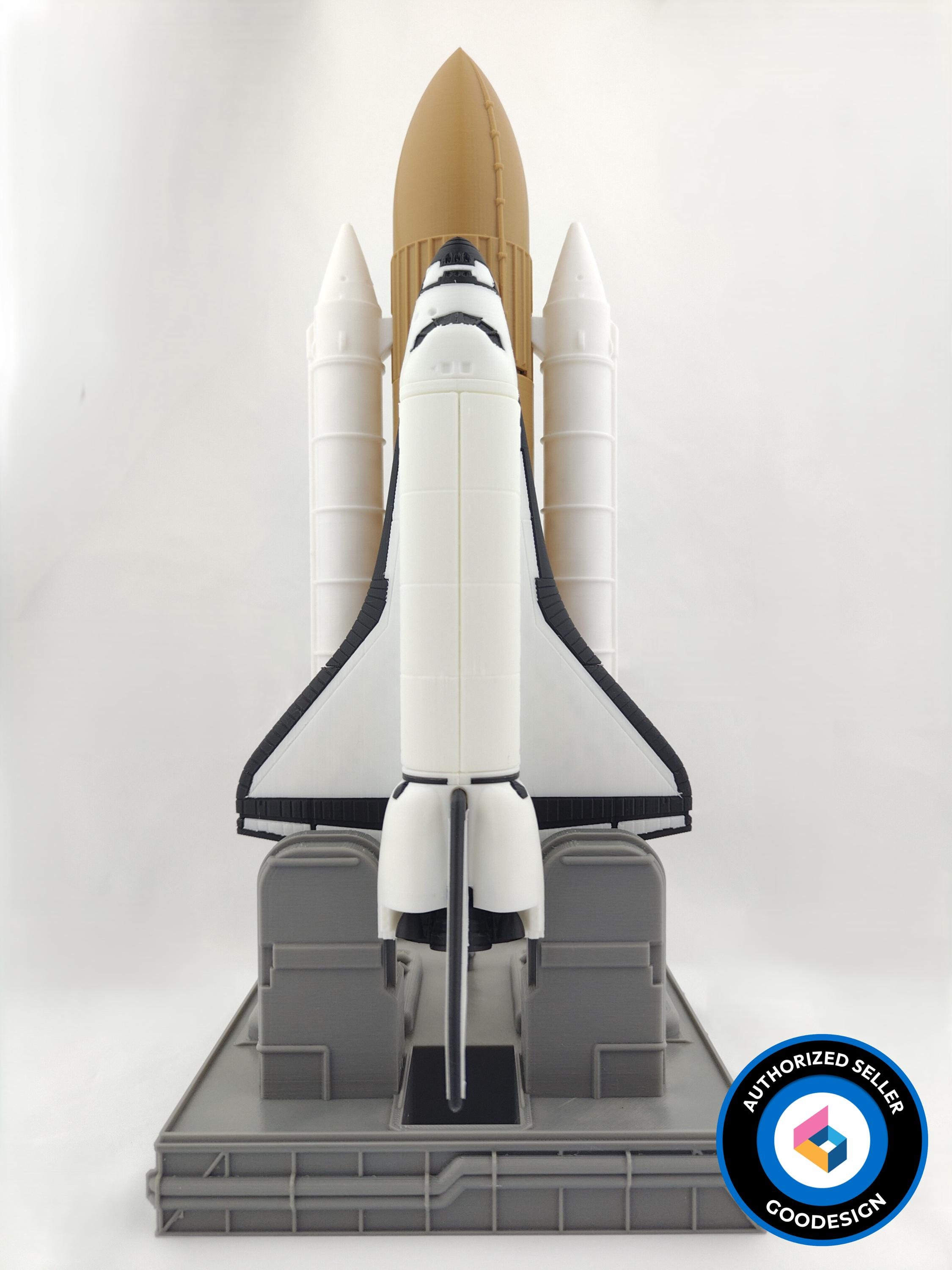 3D Printed Space Shuttle & Booster Model: NASA STEM Desk Decor - Etsy