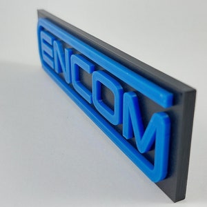 Tron 1982 Encom Corporation Logo - Etsy