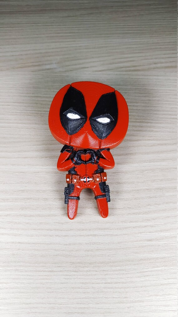 Deadpool Fridge Magnet 3d Printed Avengers Marvel Universe | Etsy