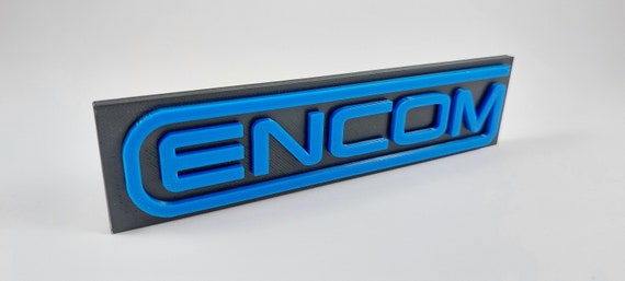 Tron 1982 Encom Corporation Logo - Etsy