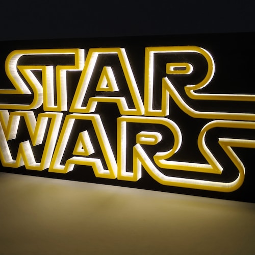 Star Wars Display Logo - Etsy