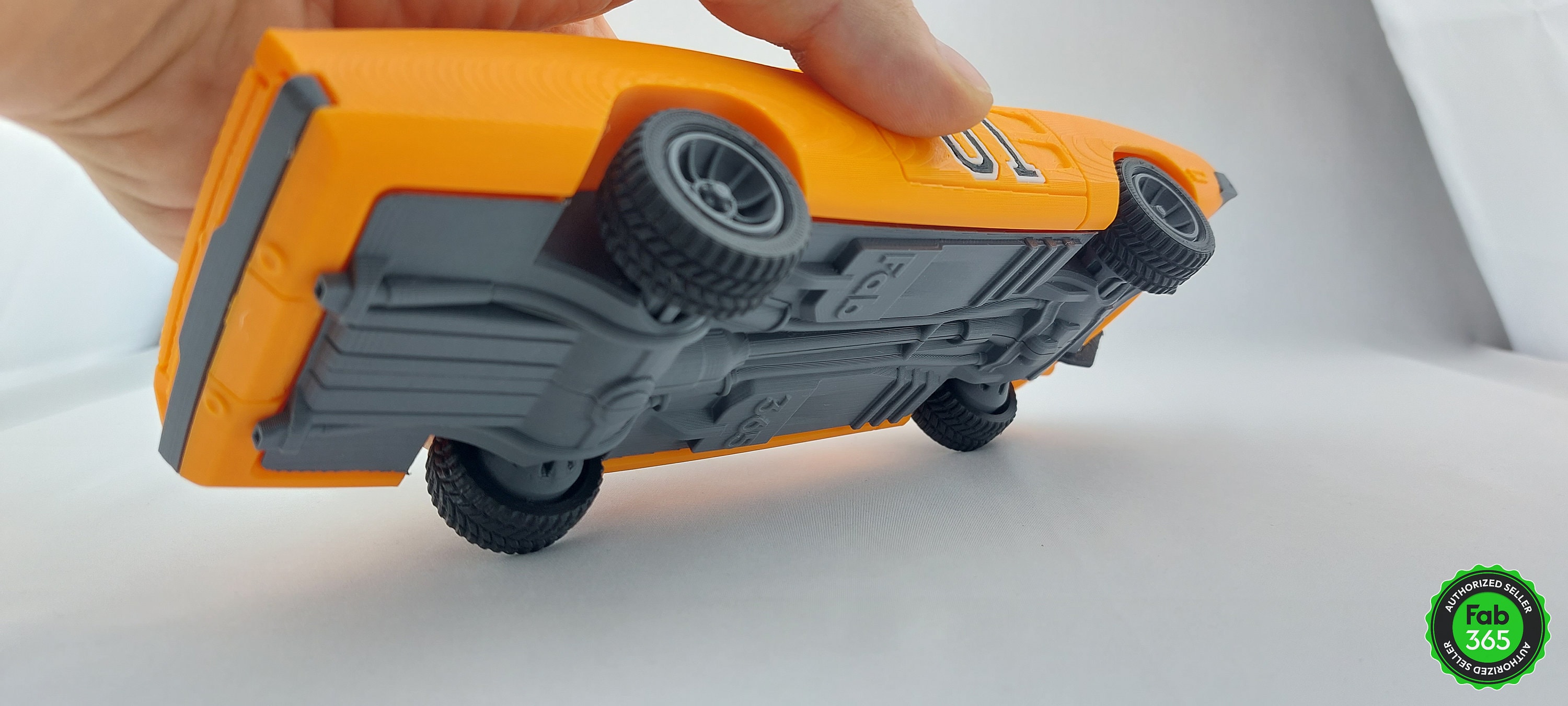 General Lee Dodge Charger 3D Printed Replica - Dukes of Hazzard Car (1/ ...