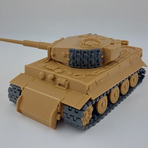 German Tiger-i Tank Model | 3d Printed Highly Detailed Tiger-i Tank ...