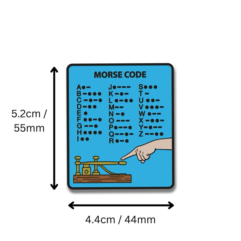 Morse Code Enamel Pin - Escape Room Puzzle Gift - Etsy