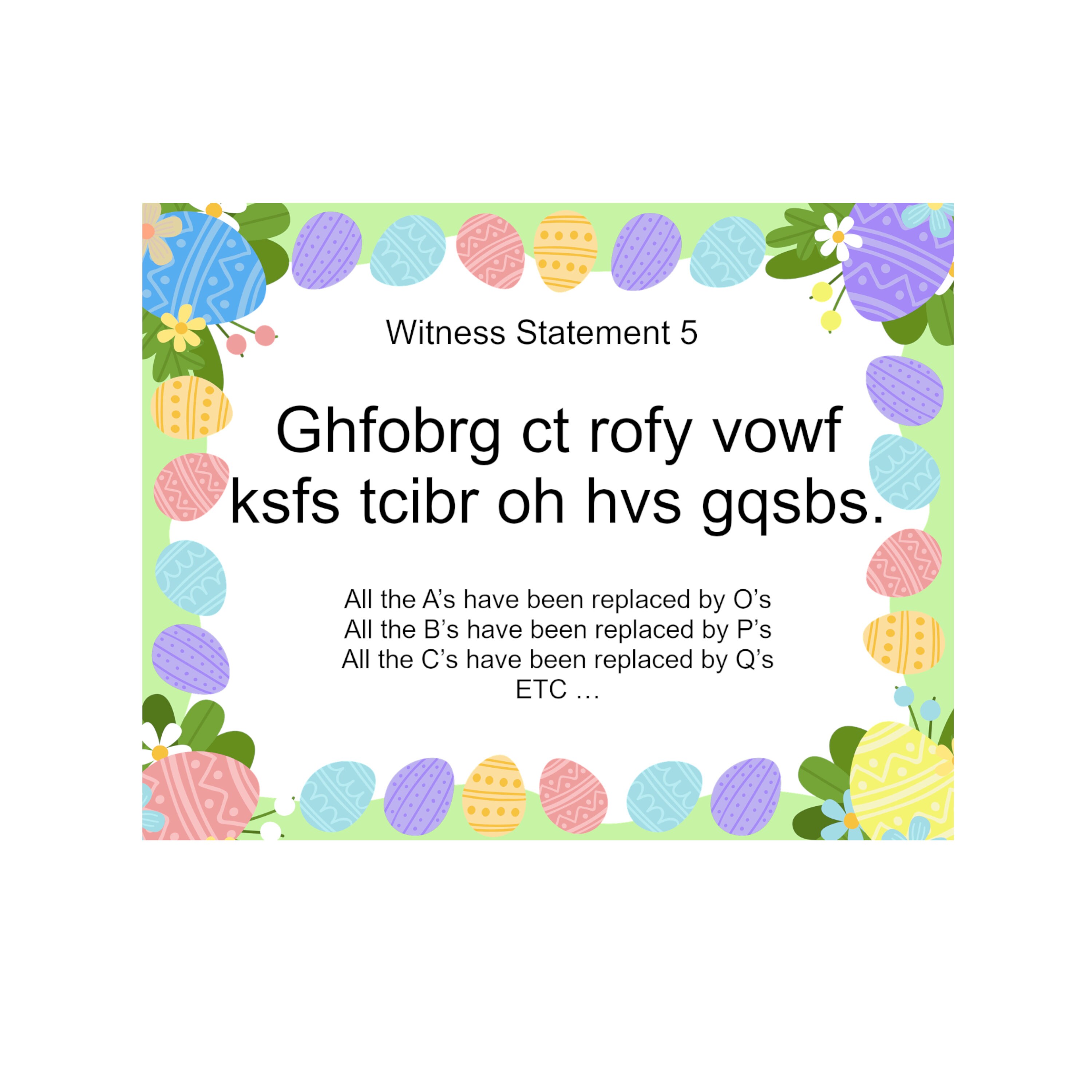 Easter Robbery Mystery for Kids Instant Download - Etsy