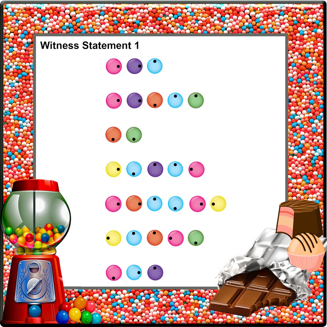Chocolate Factory Robbery Mystery Game for Kids - Instant Download - Etsy