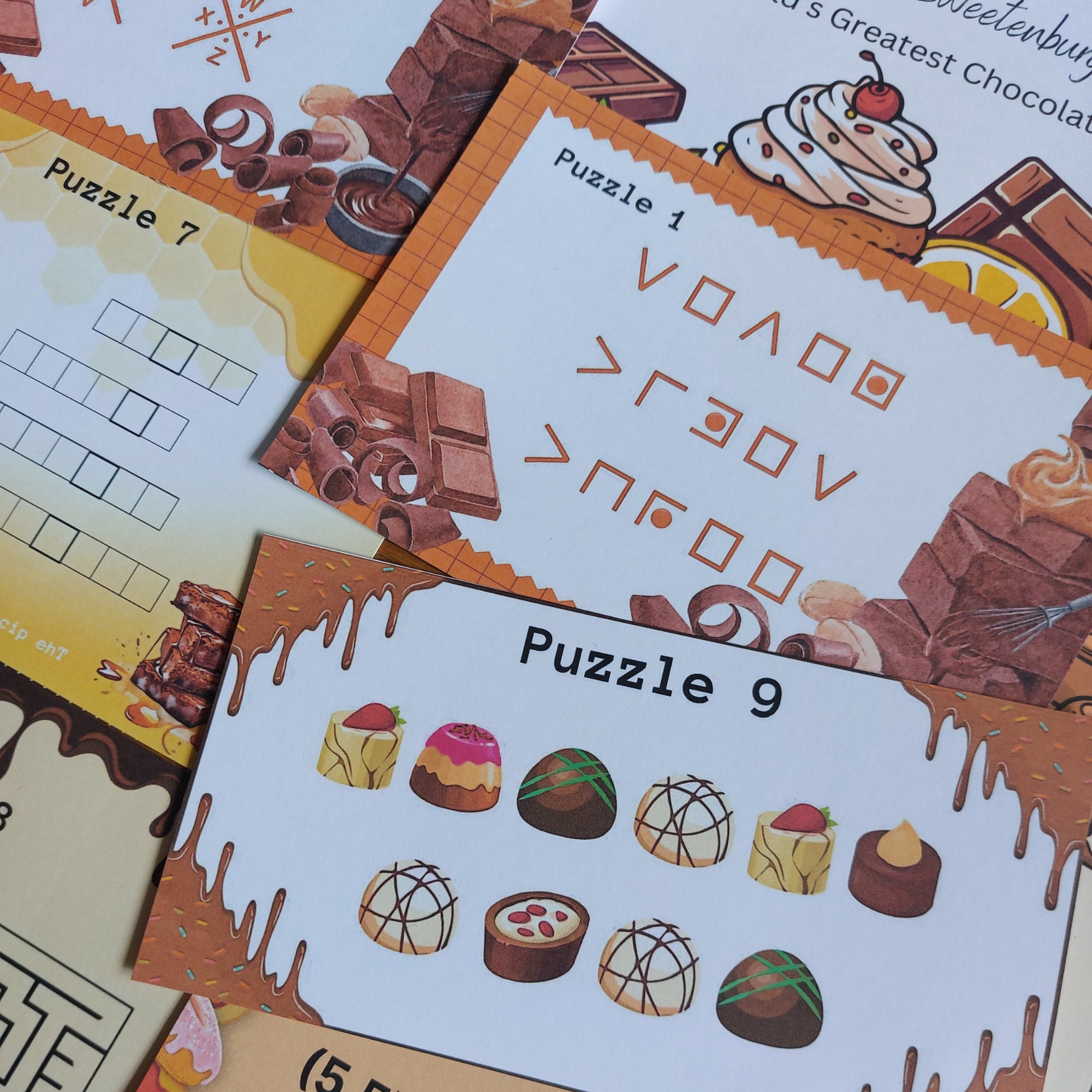 Chocolate Factory Escape Room Game for Kids Printable Instant Download ...