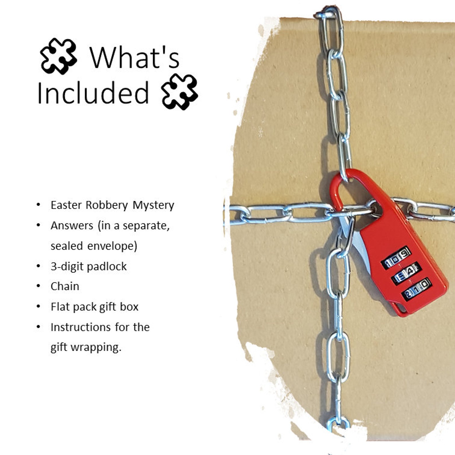Easter Robbery Mystery for Kids With Lockable Gift Box | Etsy UK